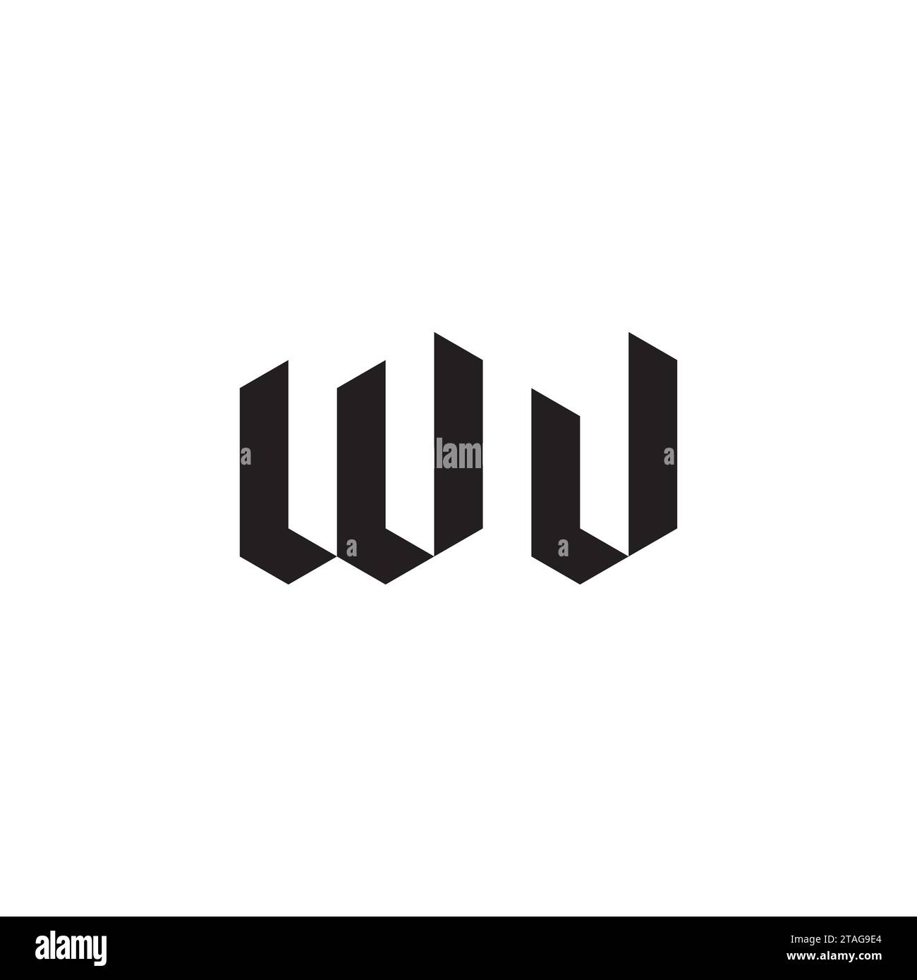 WW initial logo letters in high quality professional design that will ...