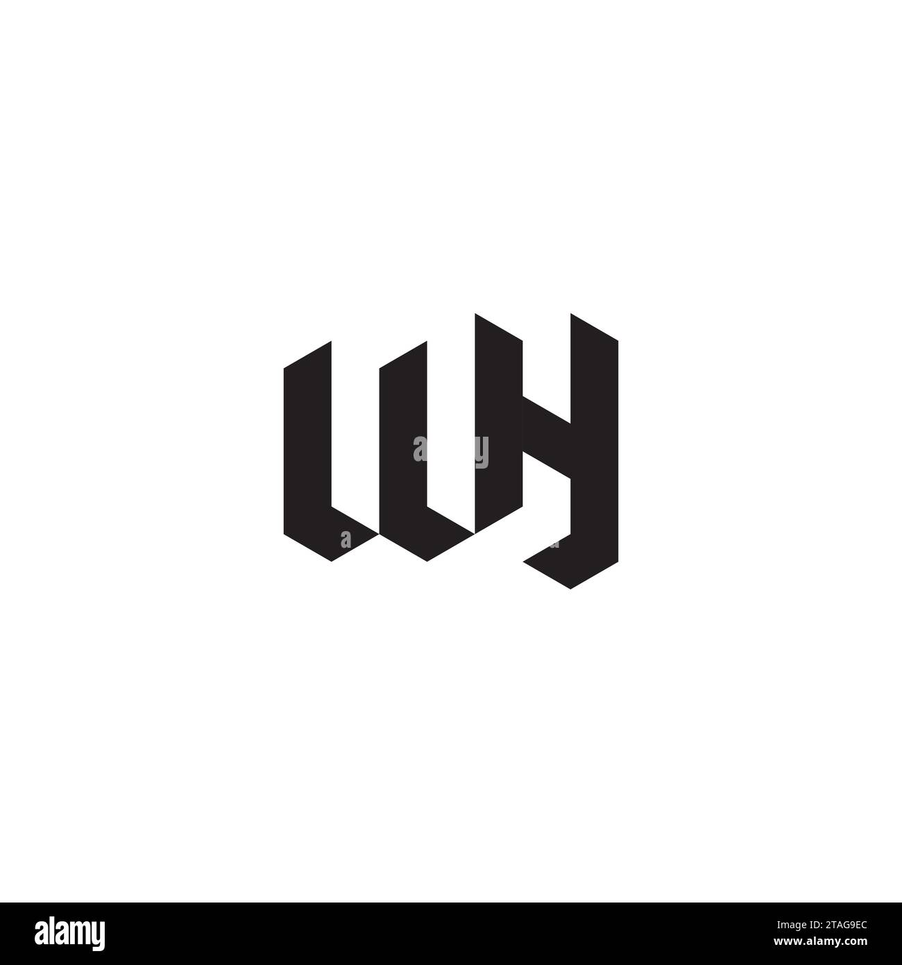 WY initial logo letters in high quality professional design that will ...