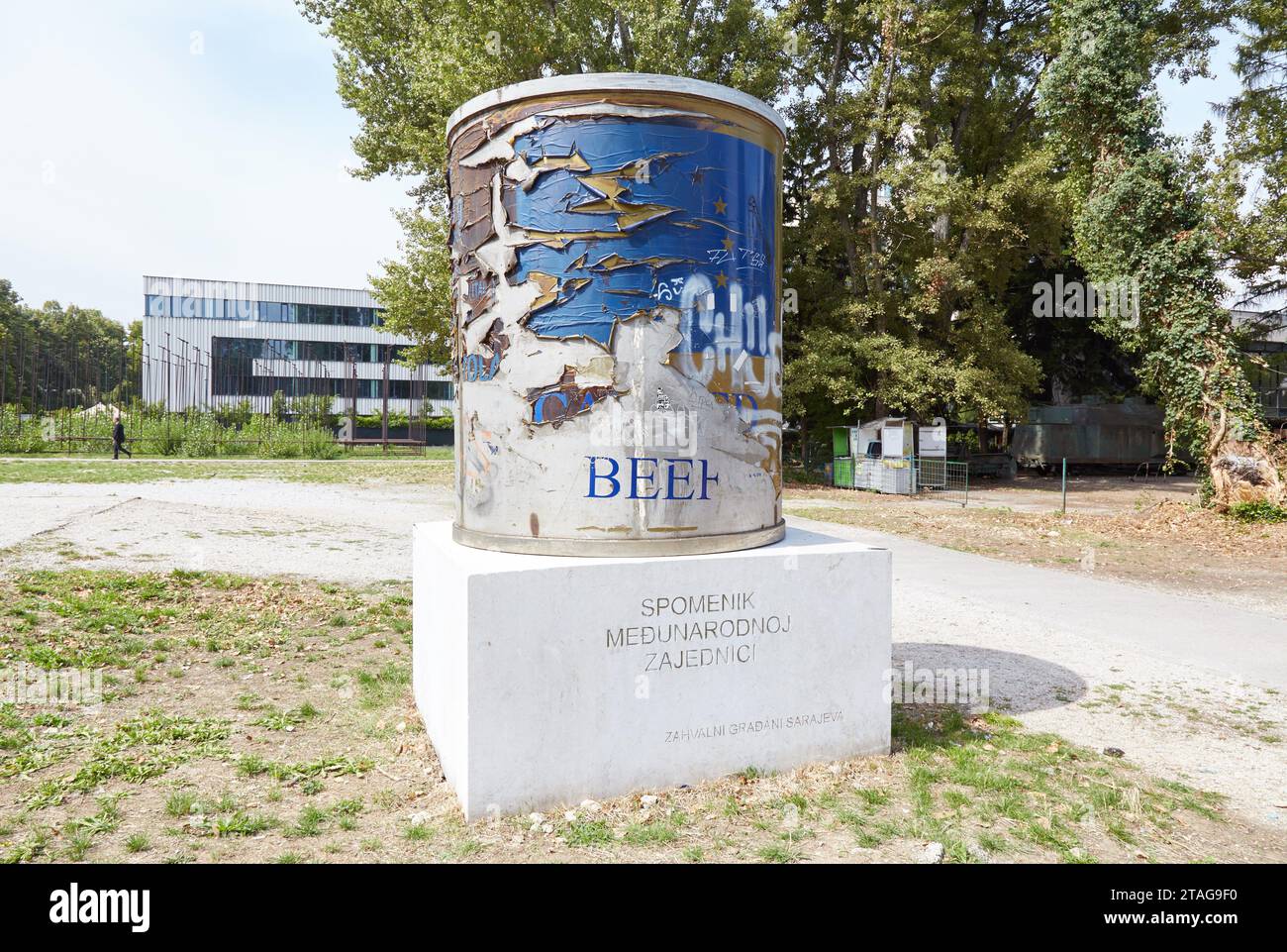 Remnants of the siege of Sarajevo as seen on a War Scars Walking Tour ...