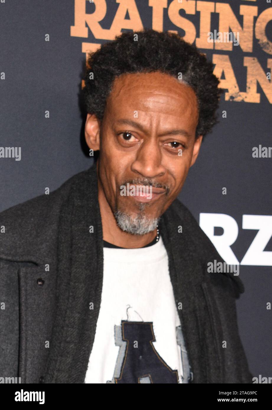 New York, NY, USA. 30th Nov, 2023. Tyson Hall at the NY premiere of ...