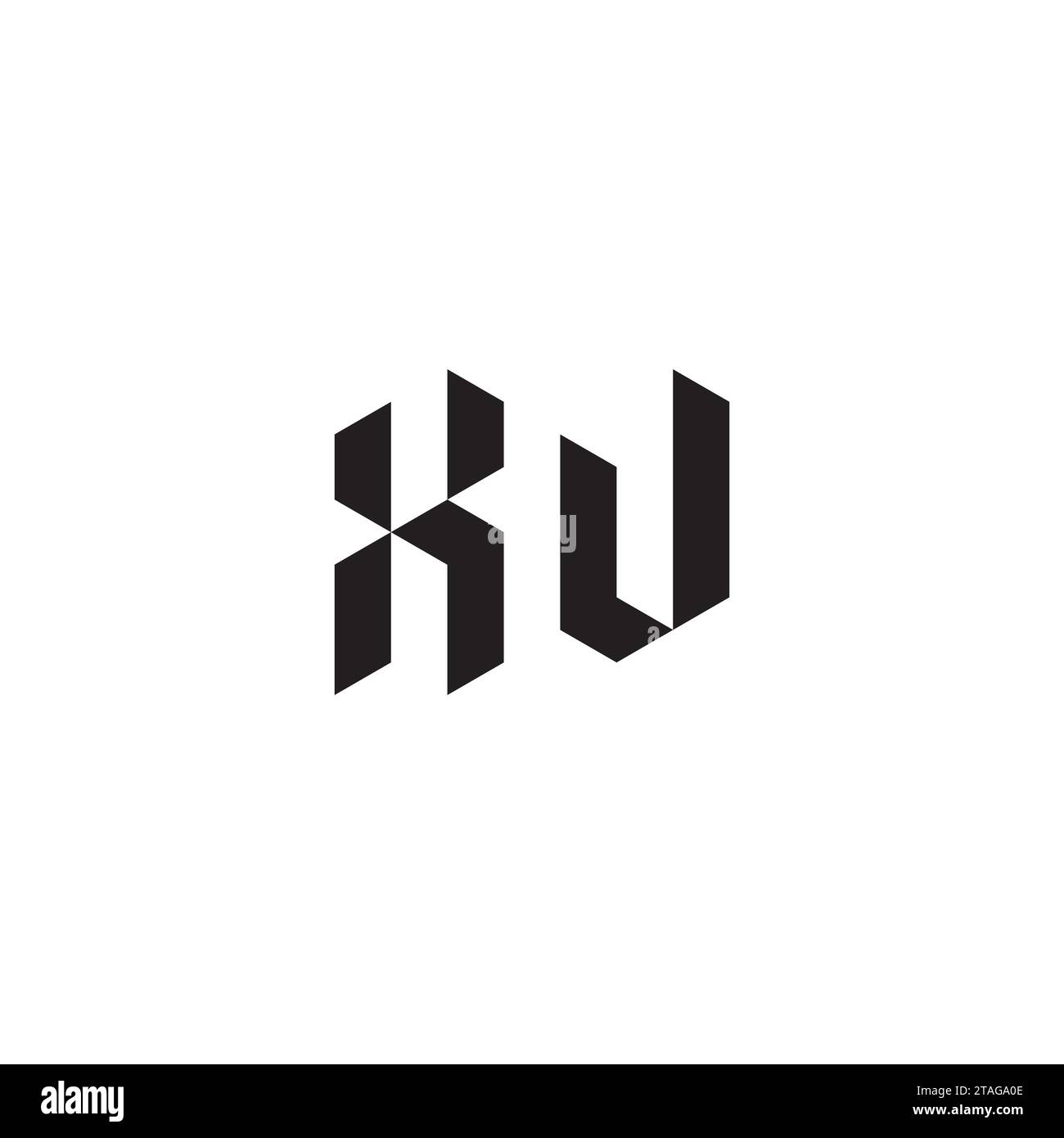 XW initial logo letters in high quality professional design that will ...