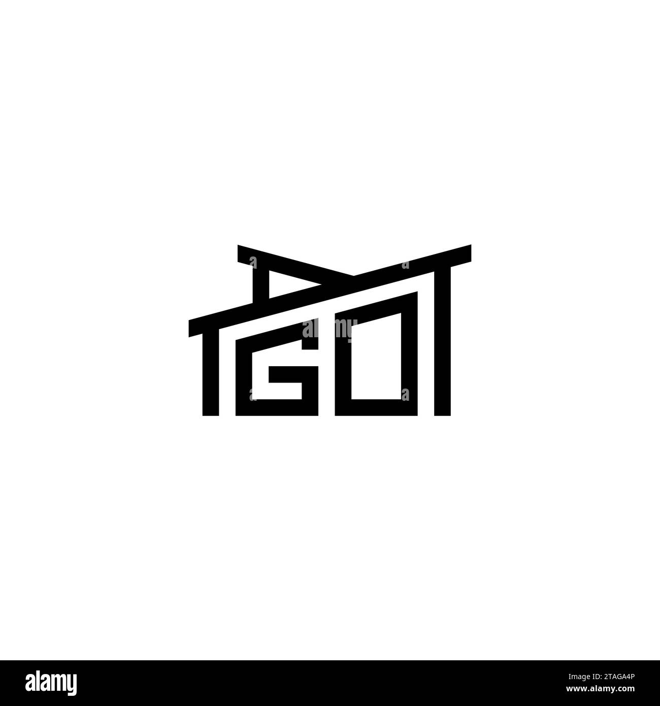 GO Initial Letter in Real Estate Logo concept.eps GO Initial Letter in ...