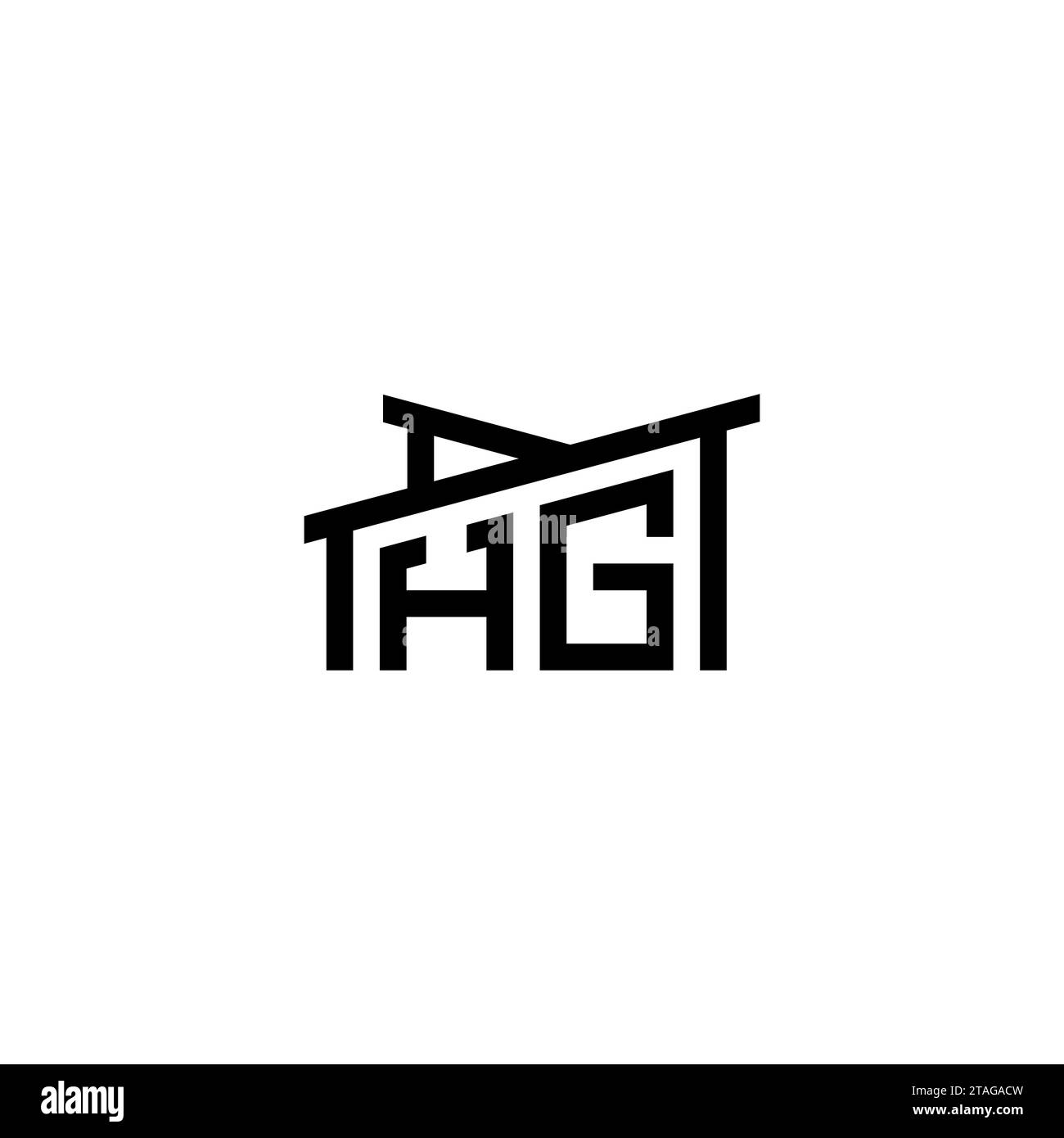 Hg real estate logo Black and White Stock Photos & Images - Alamy