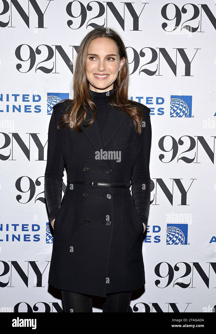 Natalie Portman from the cast of "May December" poses backstage at The ...