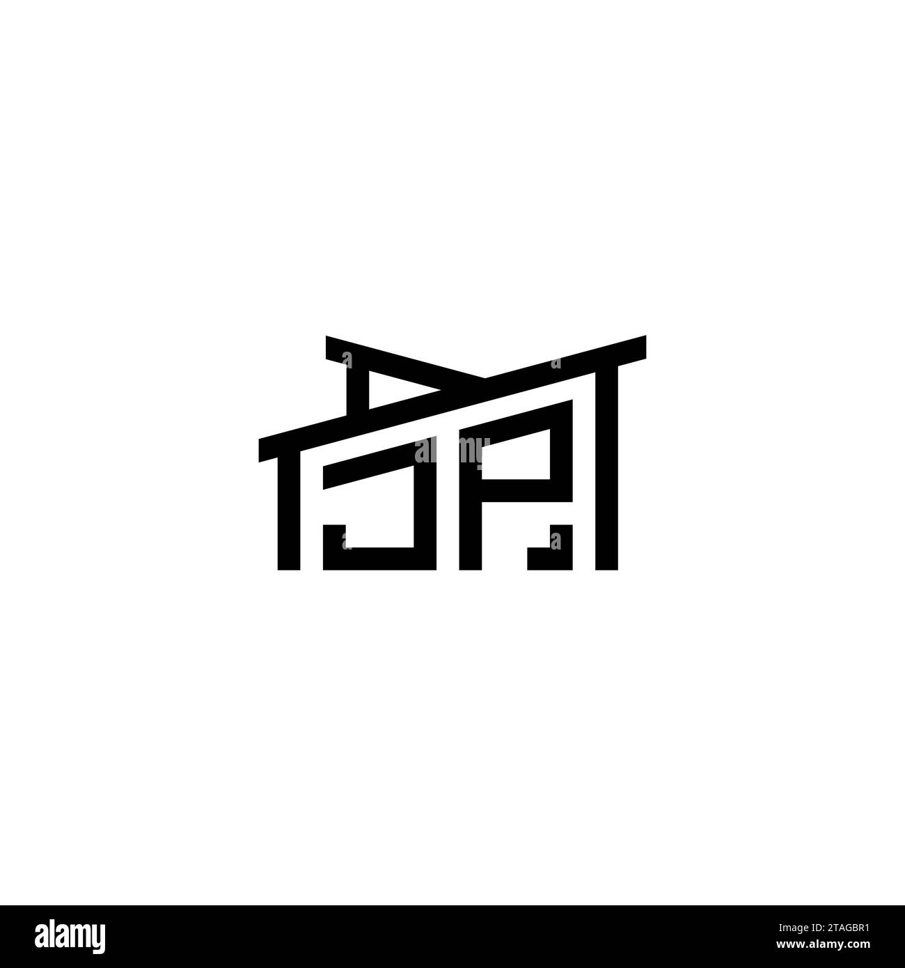 Letter jp logo hi-res stock photography and images - Alamy