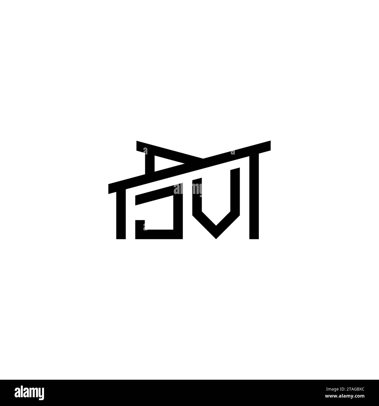 JV Initial Letter in Real Estate Logo concept.eps JV Initial Letter in ...
