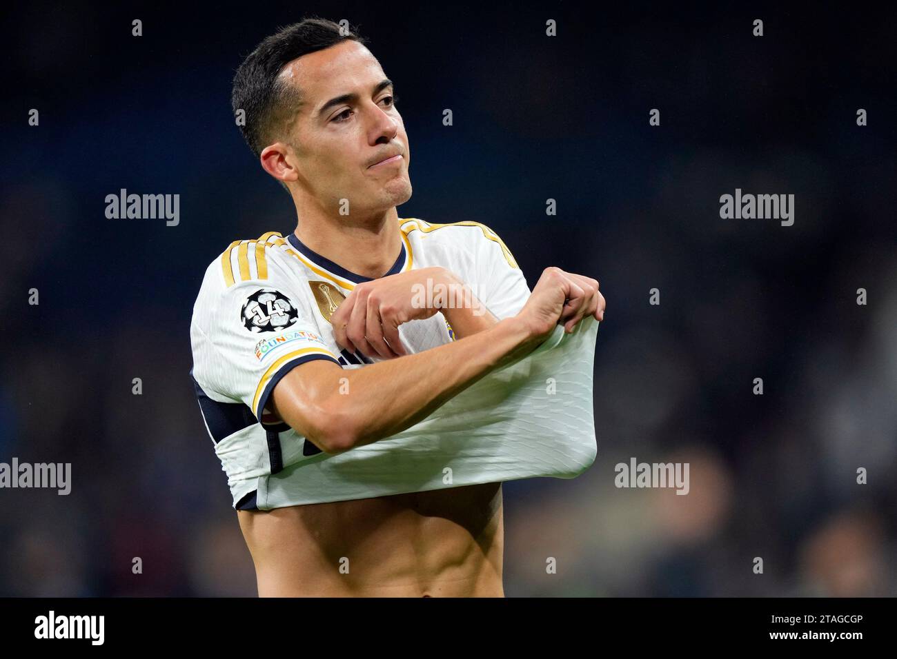 Lucas Vazquez of Real Madrid CF during Champions League match Real ...