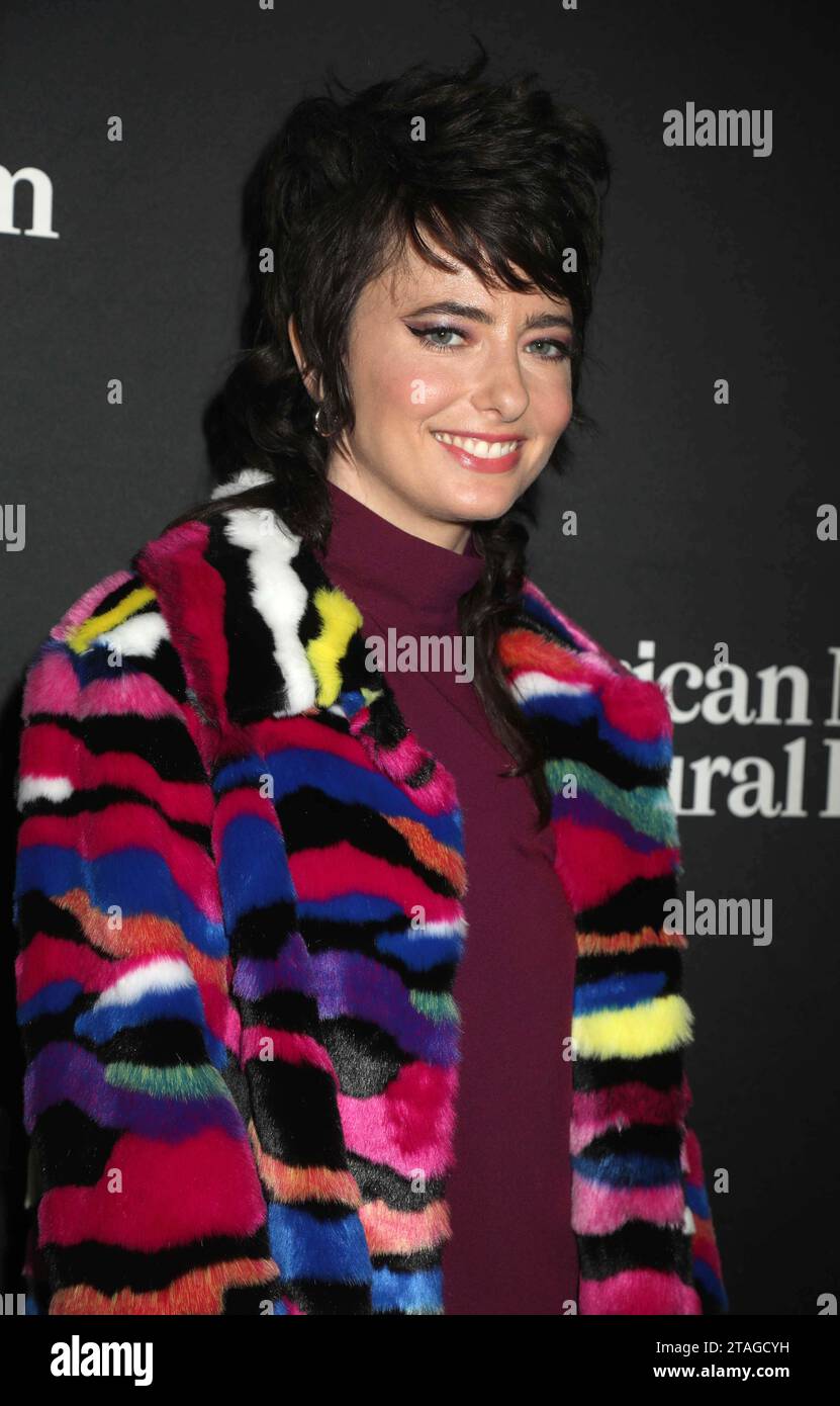 November 30, 2023, New York, New York, USA: SARAH SHERMAN seen at the ...