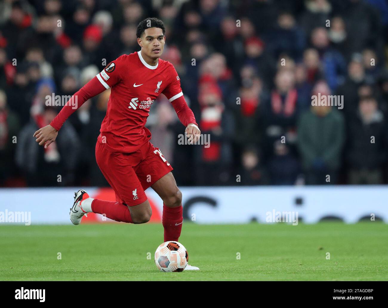 Anfield, Liverpool, Merseyside, UK. 30th Nov, 2023. Europa League ...
