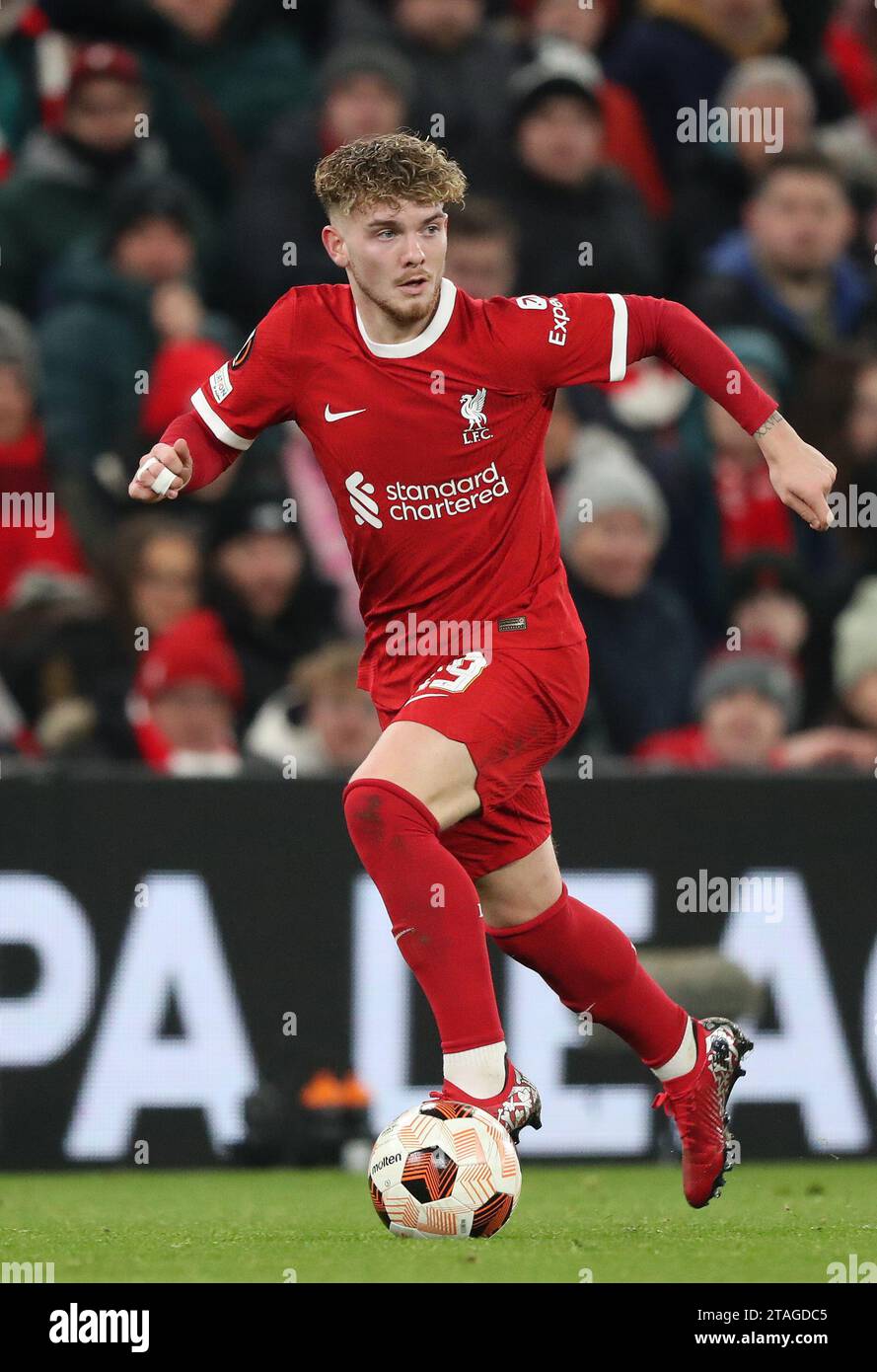 Anfield, Liverpool, Merseyside, UK. 30th Nov, 2023. Europa League ...