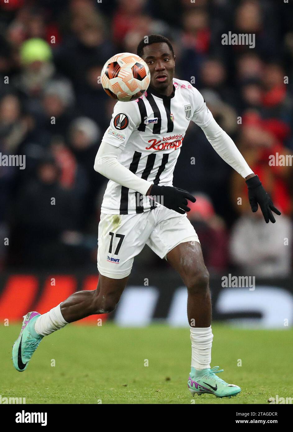 Anfield, Liverpool, Merseyside, UK. 30th Nov, 2023. Europa League ...