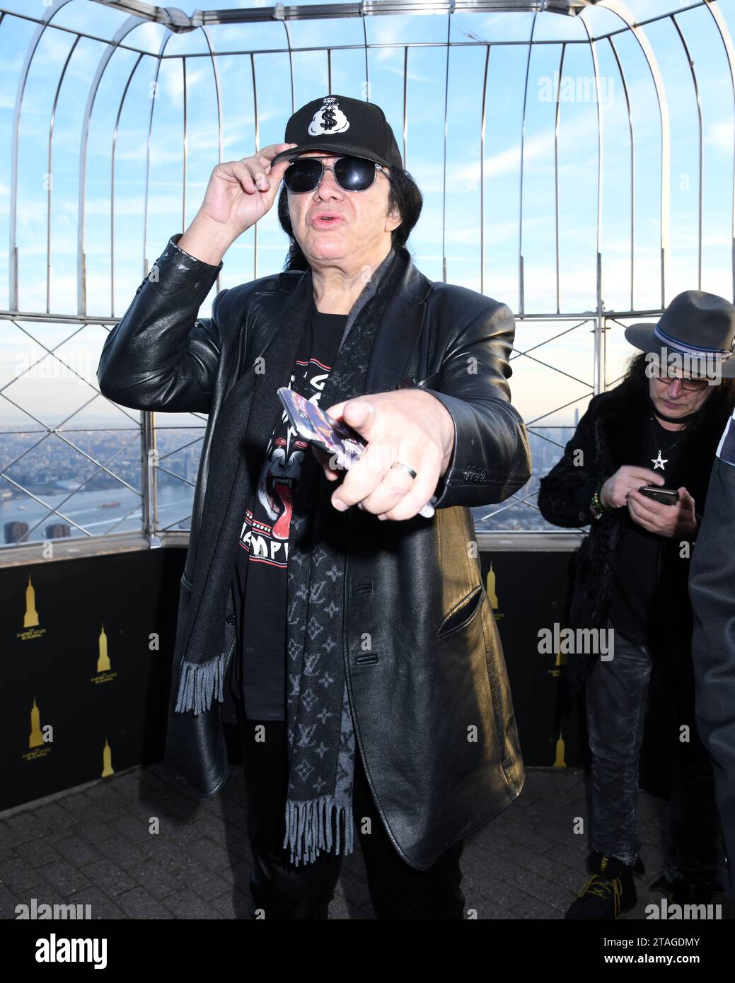 November 30, 2023, New York, New York, USA: Gene Simmons of legendary ...
