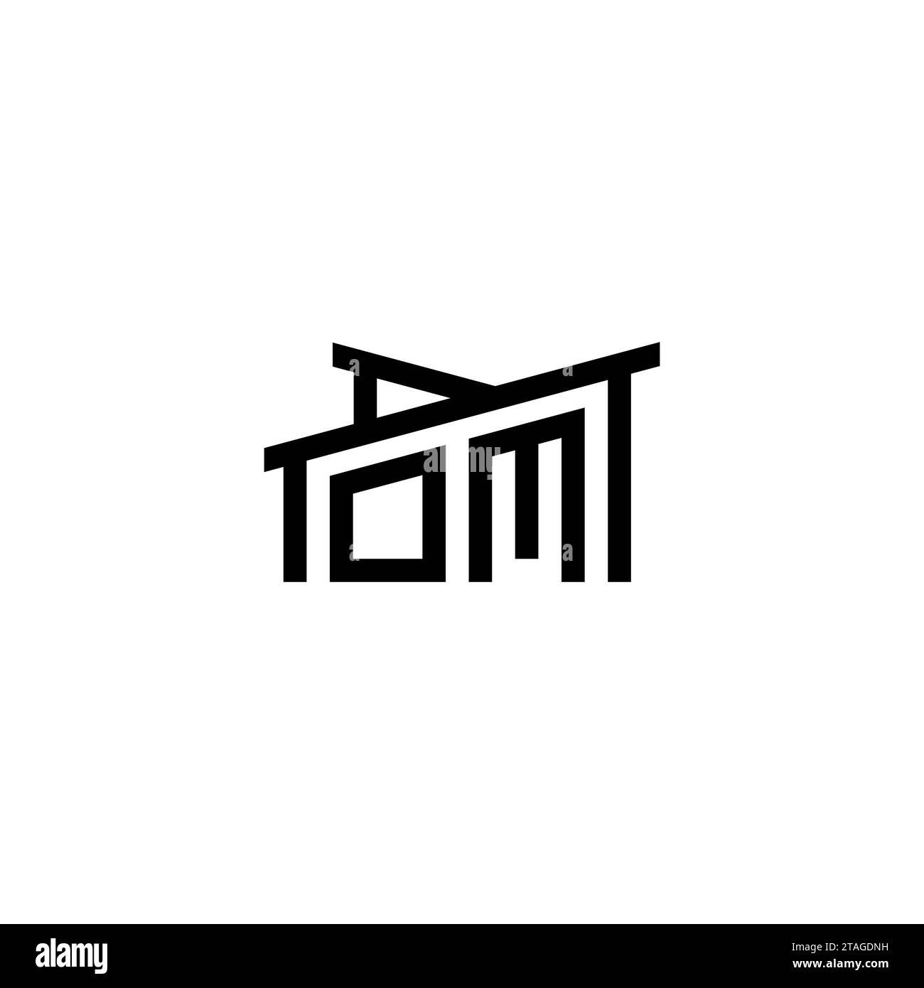 OM Initial Letter in Real Estate Logo concept.eps OM Initial Letter in ...