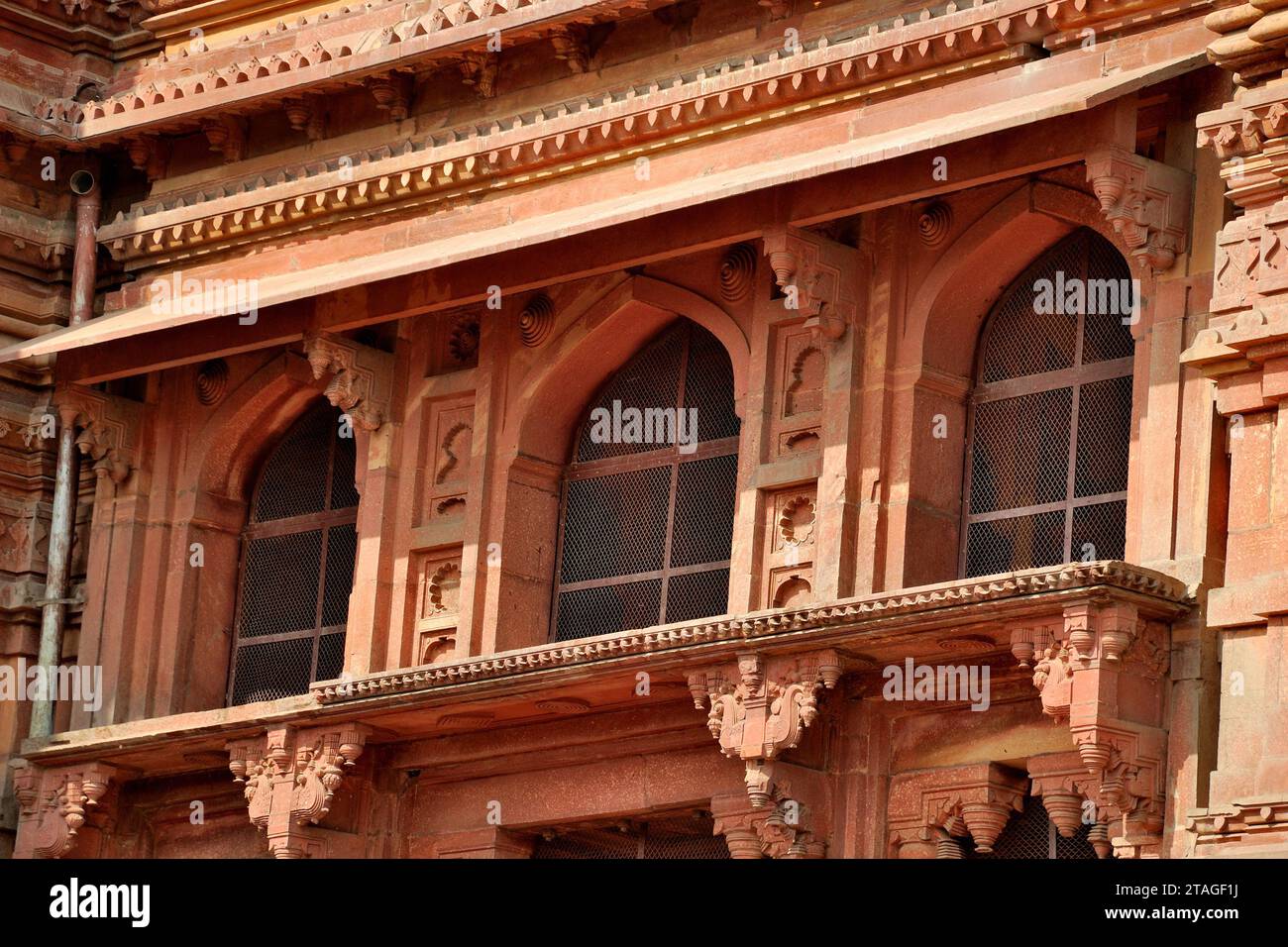 Exterior view of Govind Dev Ji Temple, Vrindavan, Uttar Pradesh, India ...