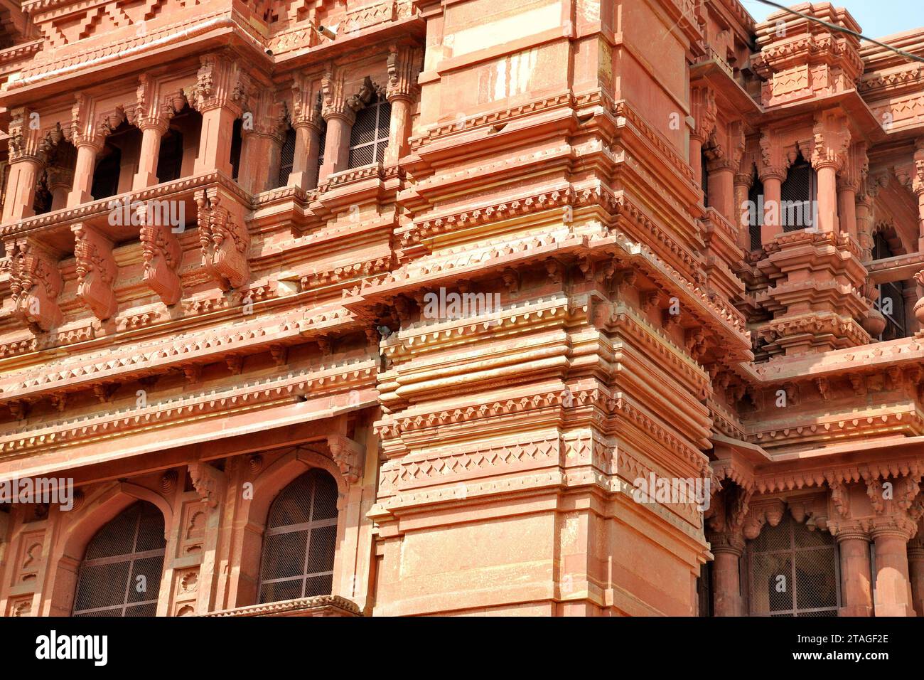 Exterior view of Govind Dev Ji Temple, Vrindavan, Uttar Pradesh, India ...