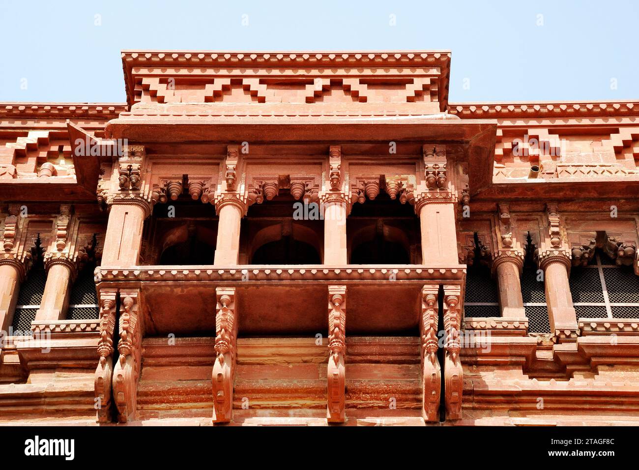 Exterior view of Govind Dev Ji Temple, Vrindavan, Uttar Pradesh, India ...