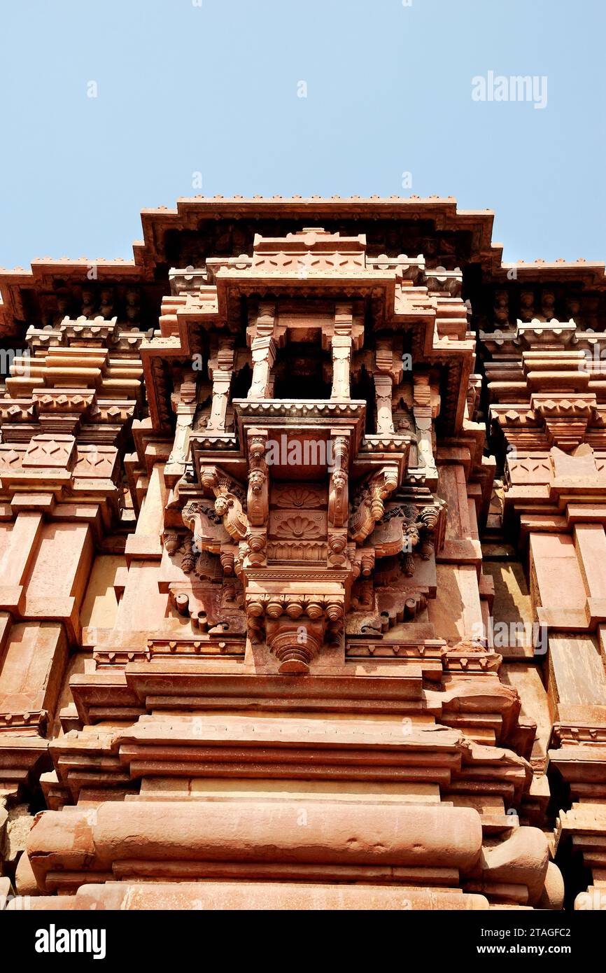Exterior view of Govind Dev Ji Temple, Vrindavan, Uttar Pradesh, India ...