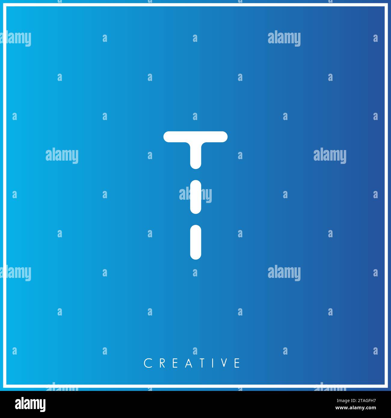 T Premium Vector latter Logo Design Creative Logo. Vector Illustration ...