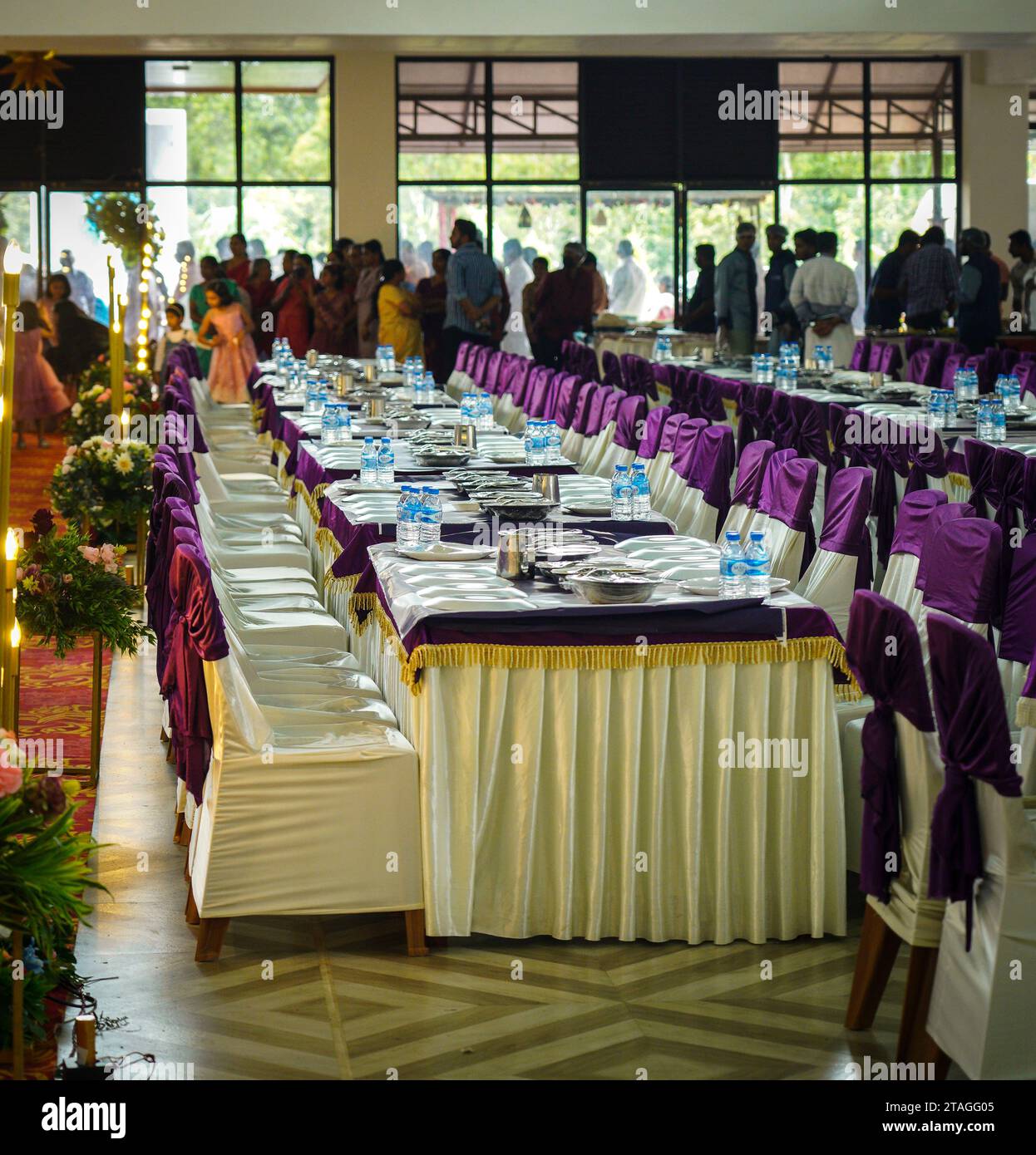 catering and stage decoration in my life Stock Photo - Alamy