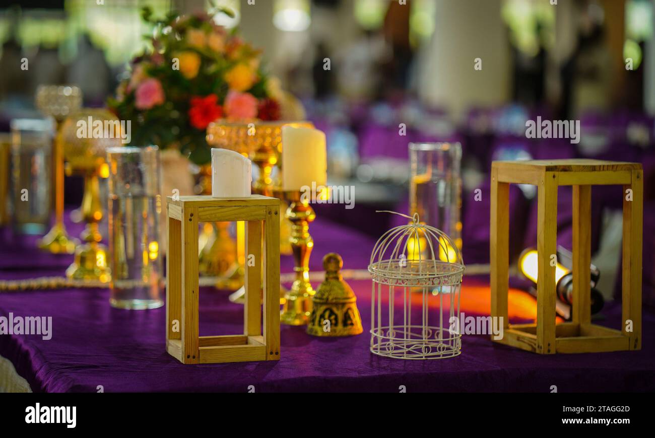 catering and stage decoration in my life Stock Photo - Alamy
