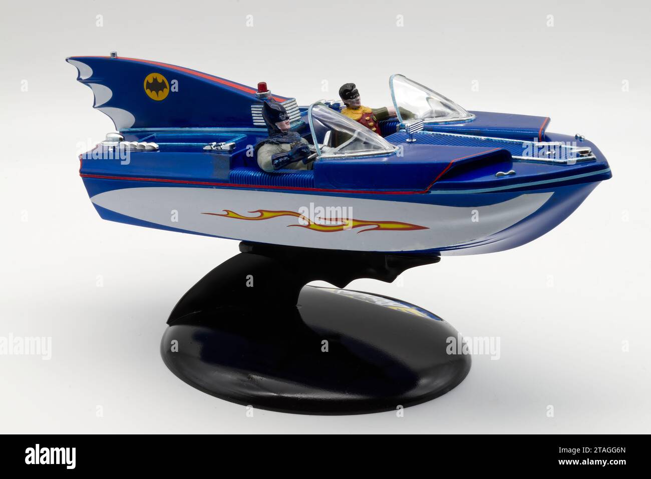 Batboat plastic model replica from 1966 Batman Movie Stock Photo - Alamy
