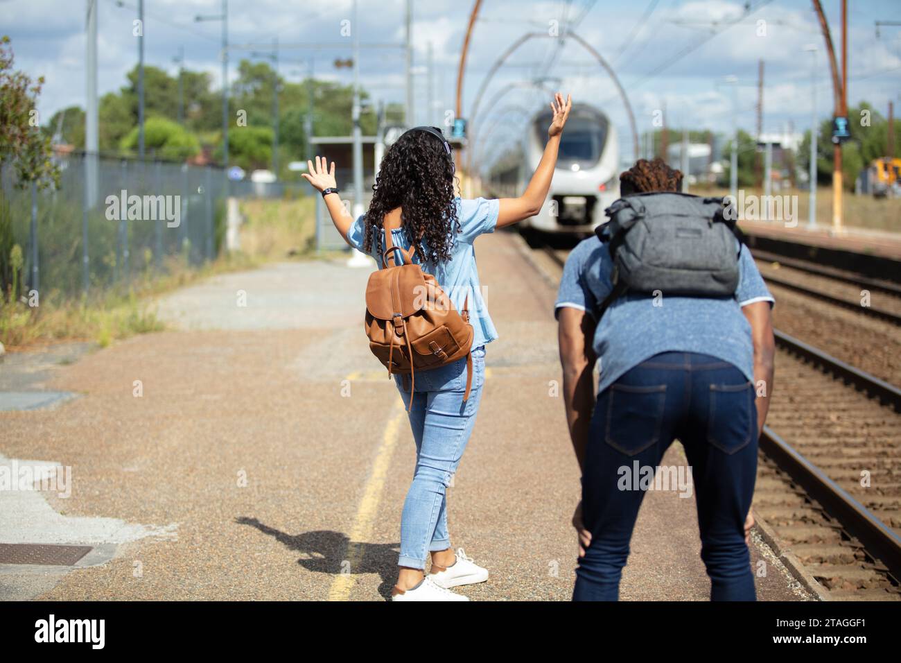 Frustrated train hi-res stock photography and images - Alamy