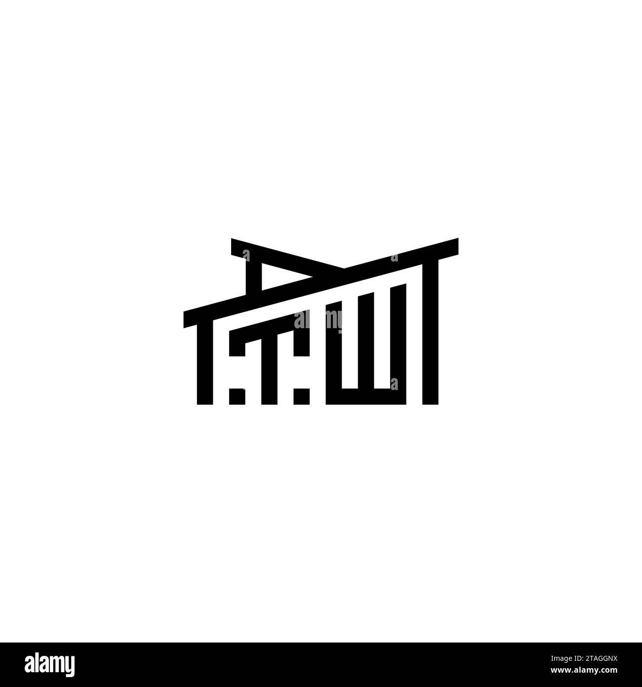 TW Initial Letter in Real Estate Logo concept.eps TW Initial Letter in ...