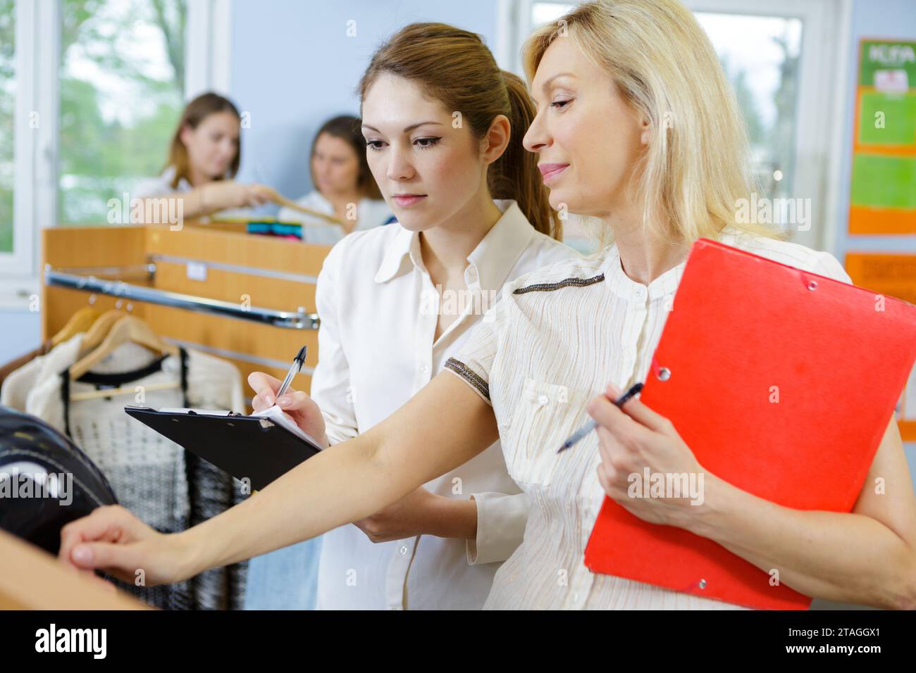 Garment inspection hi-res stock photography and images - Alamy