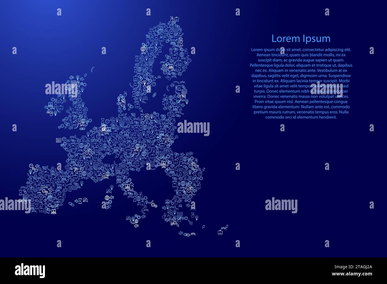 Eurozone map Stock Vector Images - Alamy