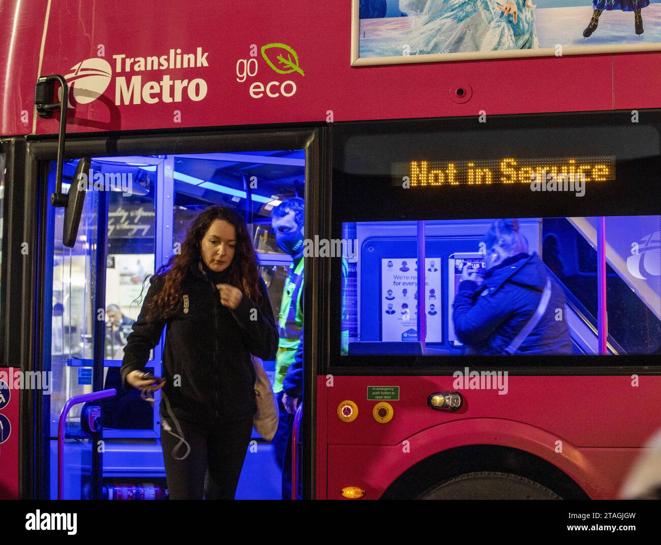 Translink strike northern ireland hi-res stock photography and images - Alamy
