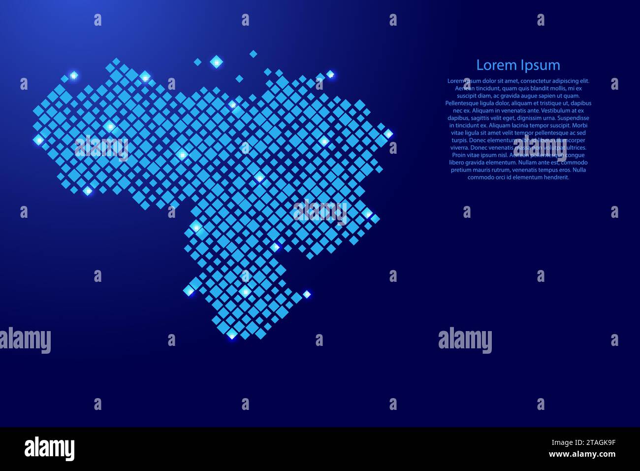 Country venezuela map vector vectors hi-res stock photography and ...