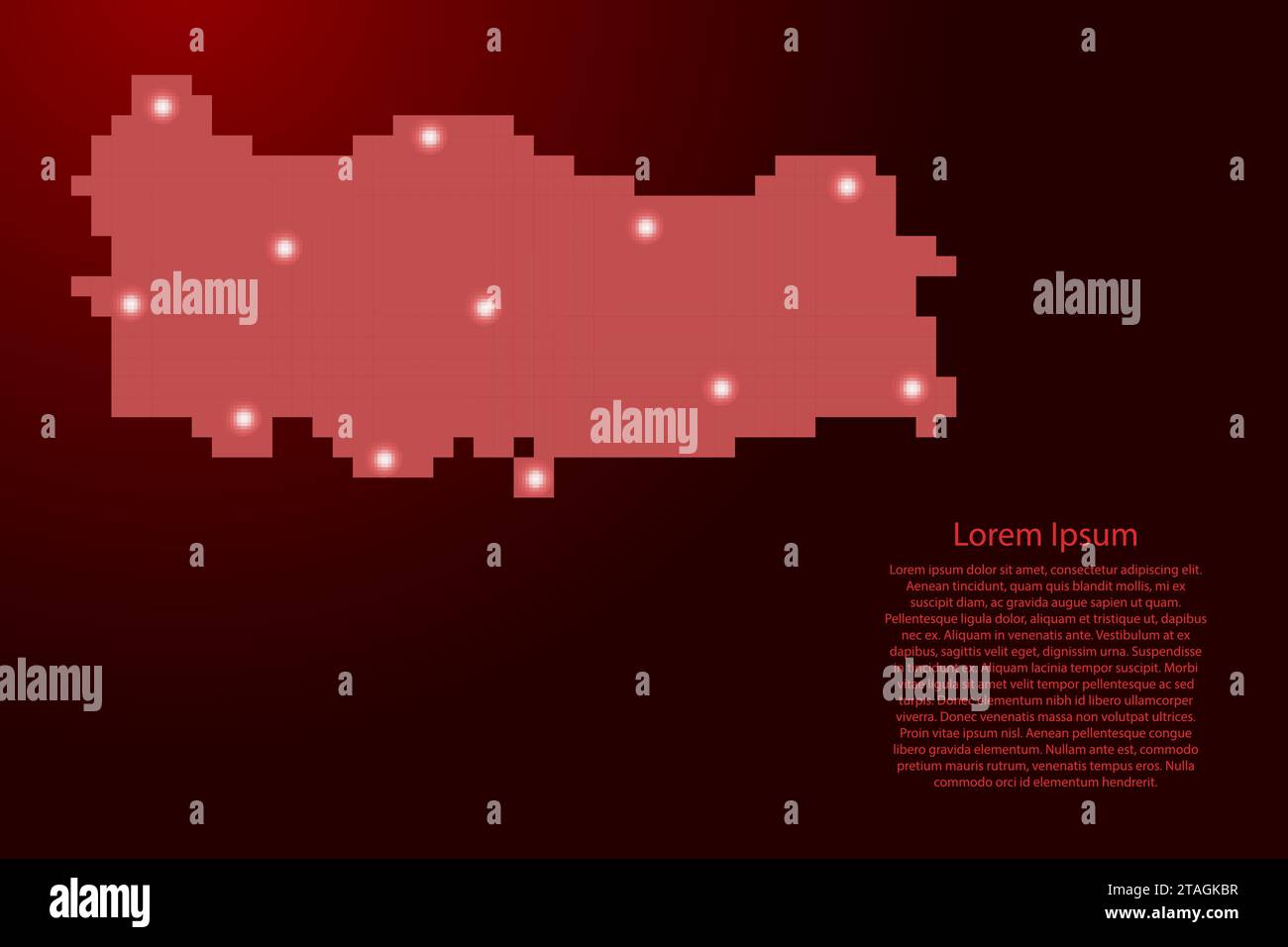 Borders of turkey Stock Vector Images - Alamy