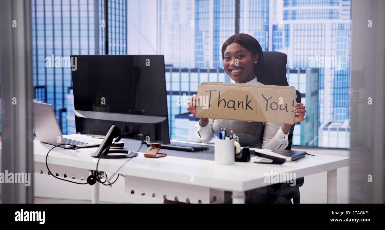 Thank You for Holding Up the Corporate Sign: Appreciating You Stock ...