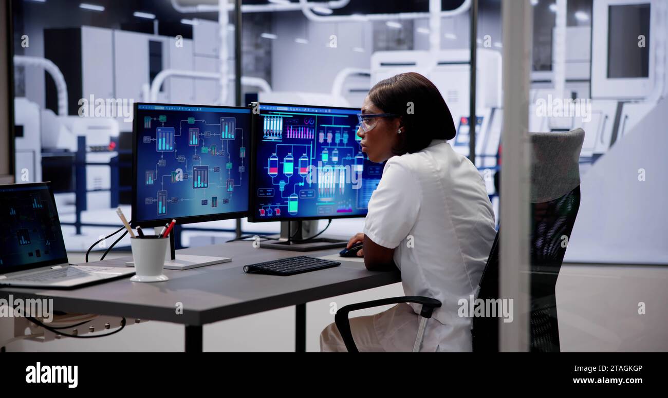 Artistic African Female Computer Designer: Empowering Women Stock Photo ...