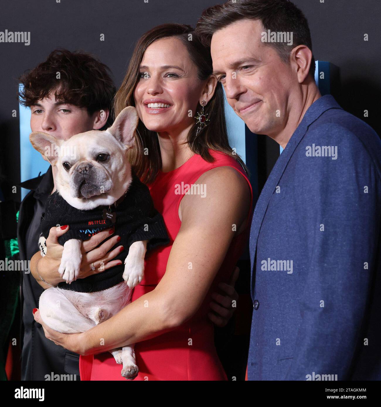 November 29, 2023, Los Angeles, California, USA: Oscar, the dog, with ...