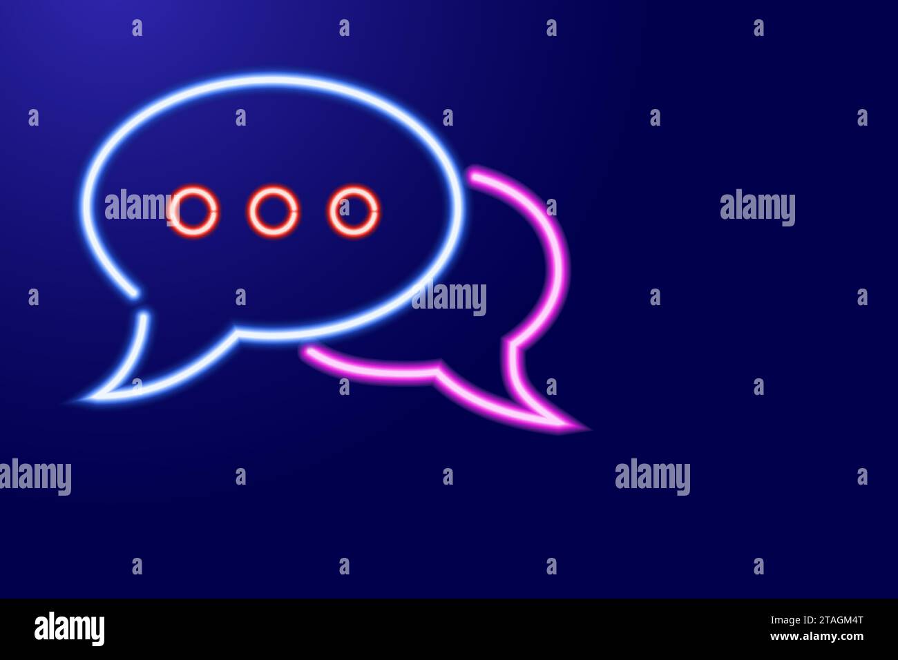 Dialogue balloon pink Stock Vector Images - Alamy