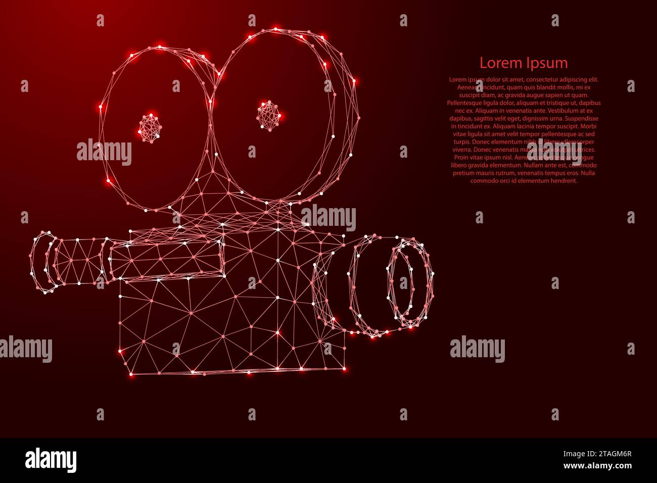 Mosaic film poster Stock Vector Images - Alamy