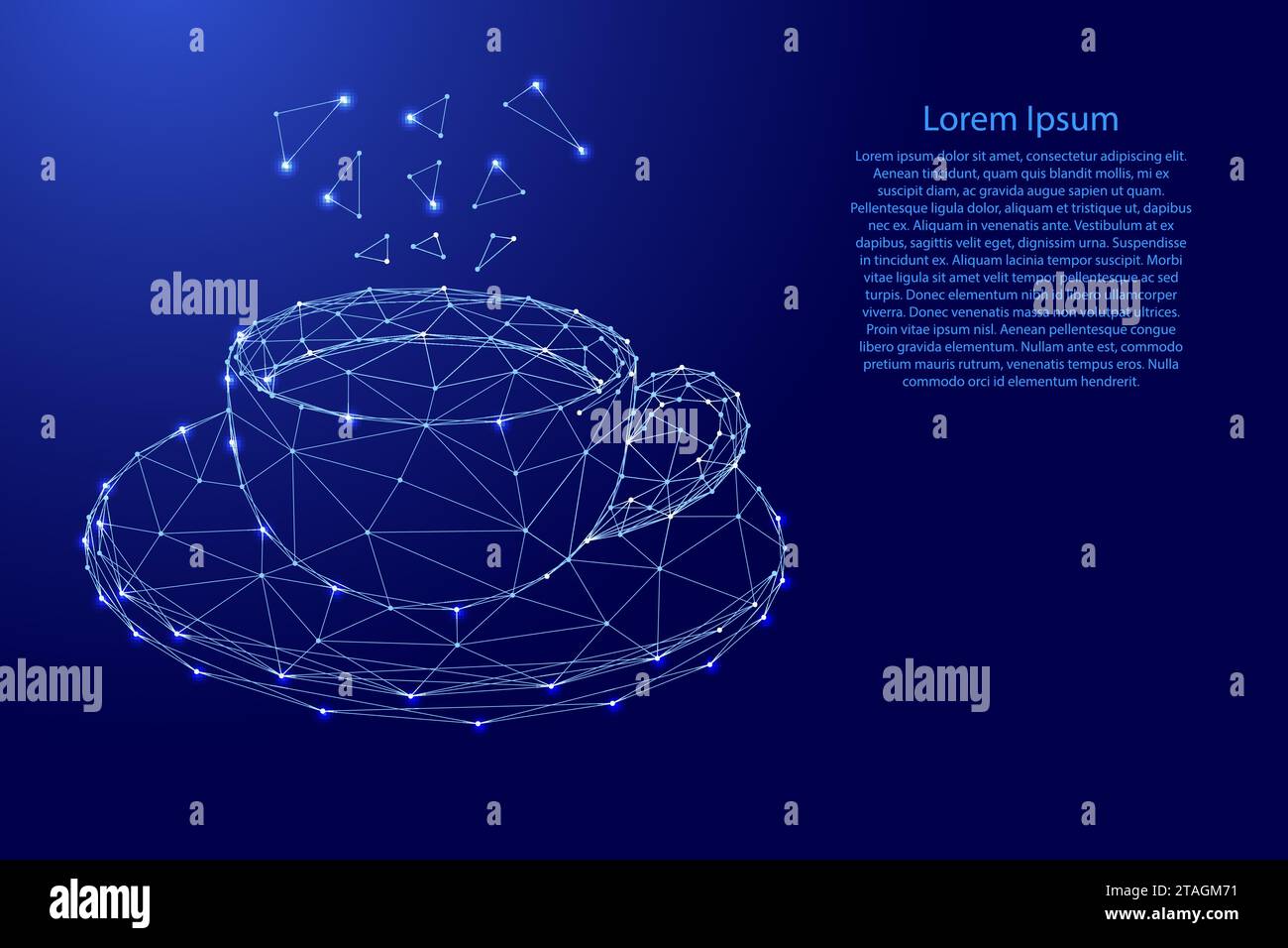 Coffee connect Stock Vector Images - Alamy