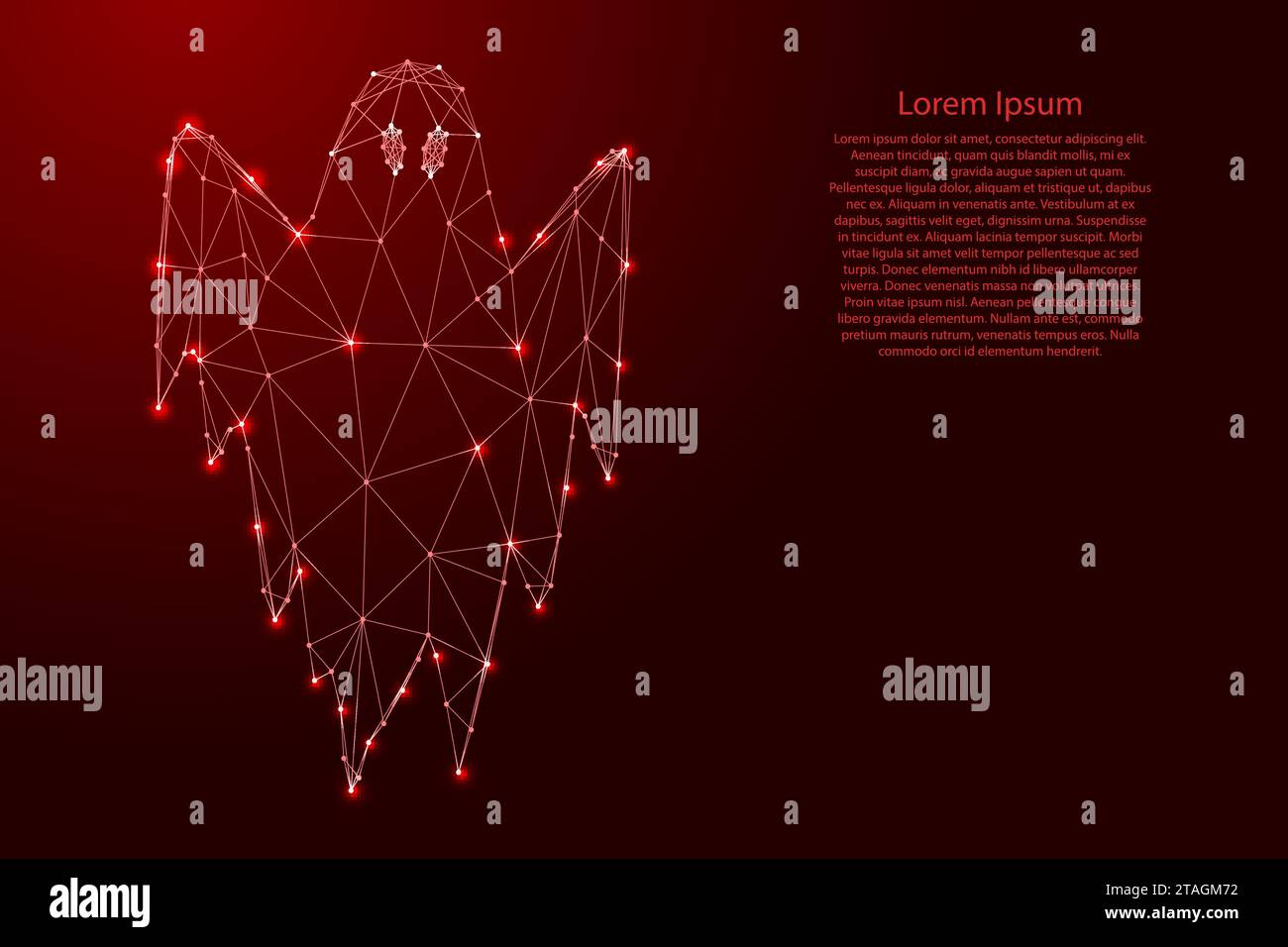 Cloth ghost, flying phantom, Halloween holiday monster, from futuristic ...