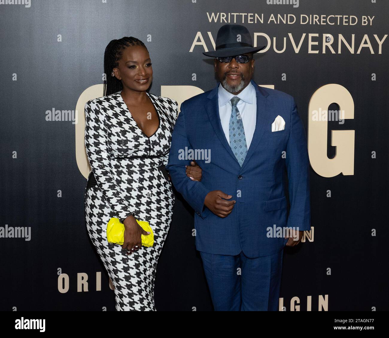 New York, USA. 30th Nov, 2023. (L-R) Erika Woods and Wendell Pierce ...