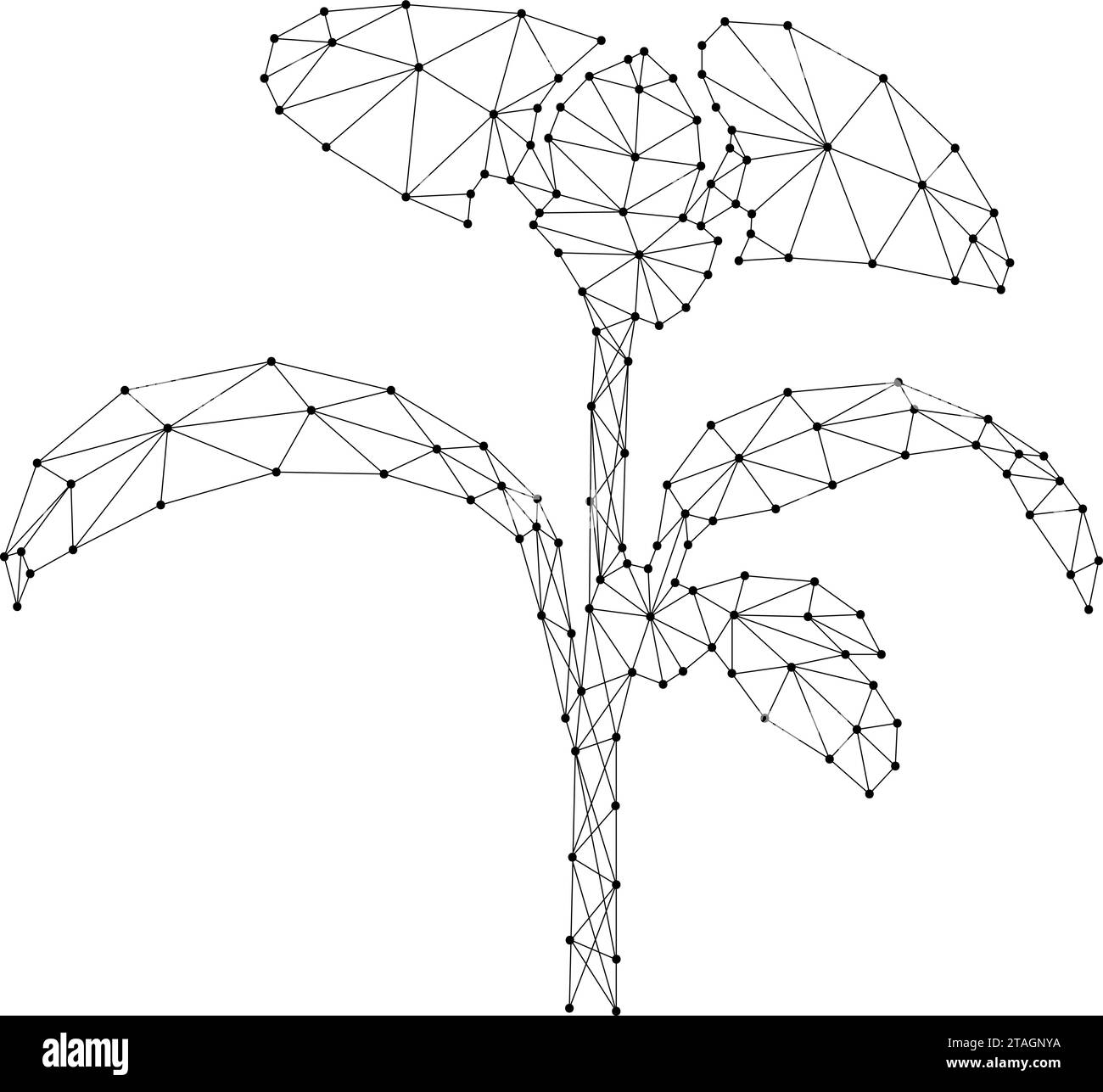Connect the dots flower hi-res stock photography and images - Alamy