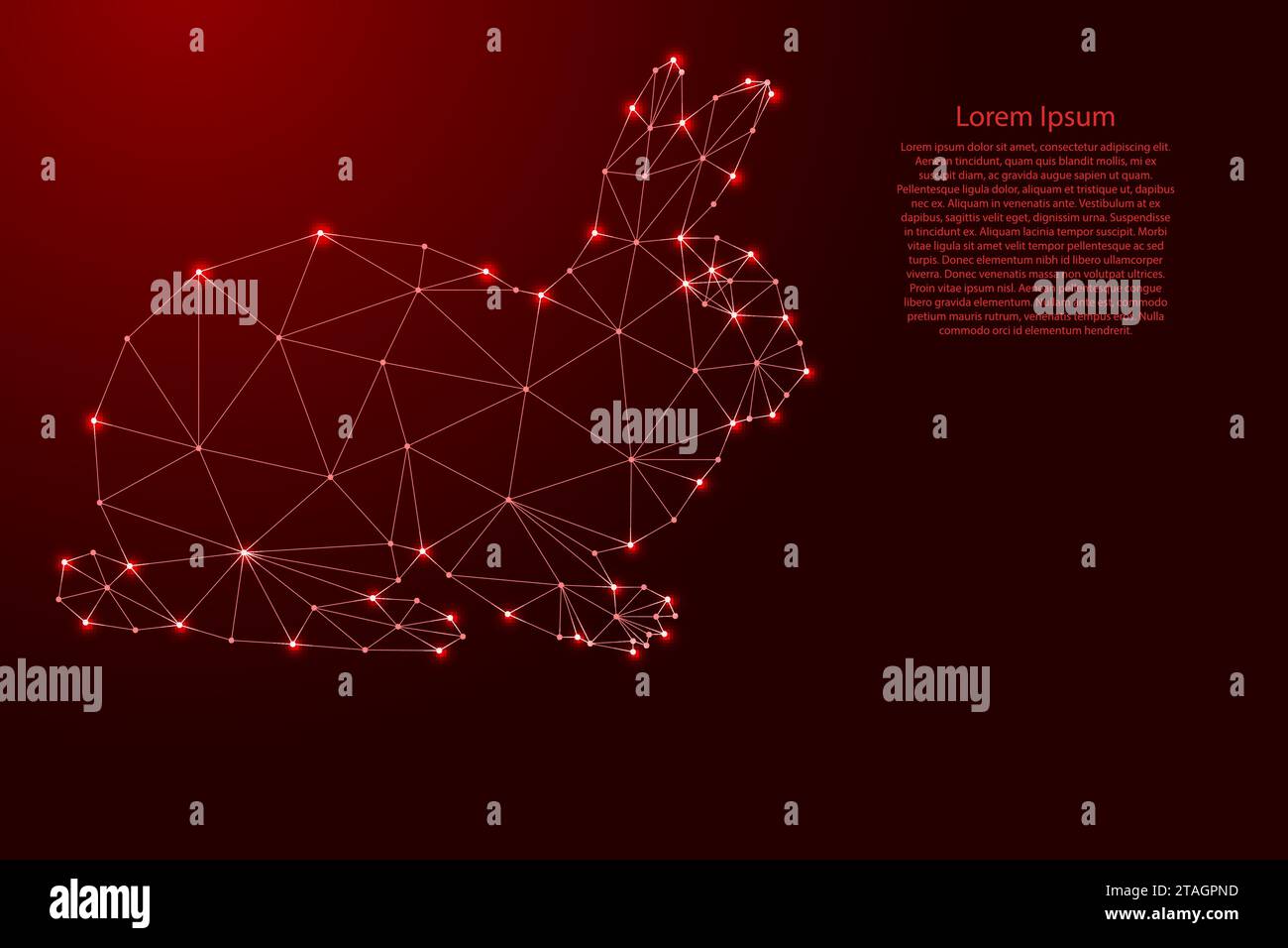Rabbit, symbol of horoscope according to Eastern calendar, from ...