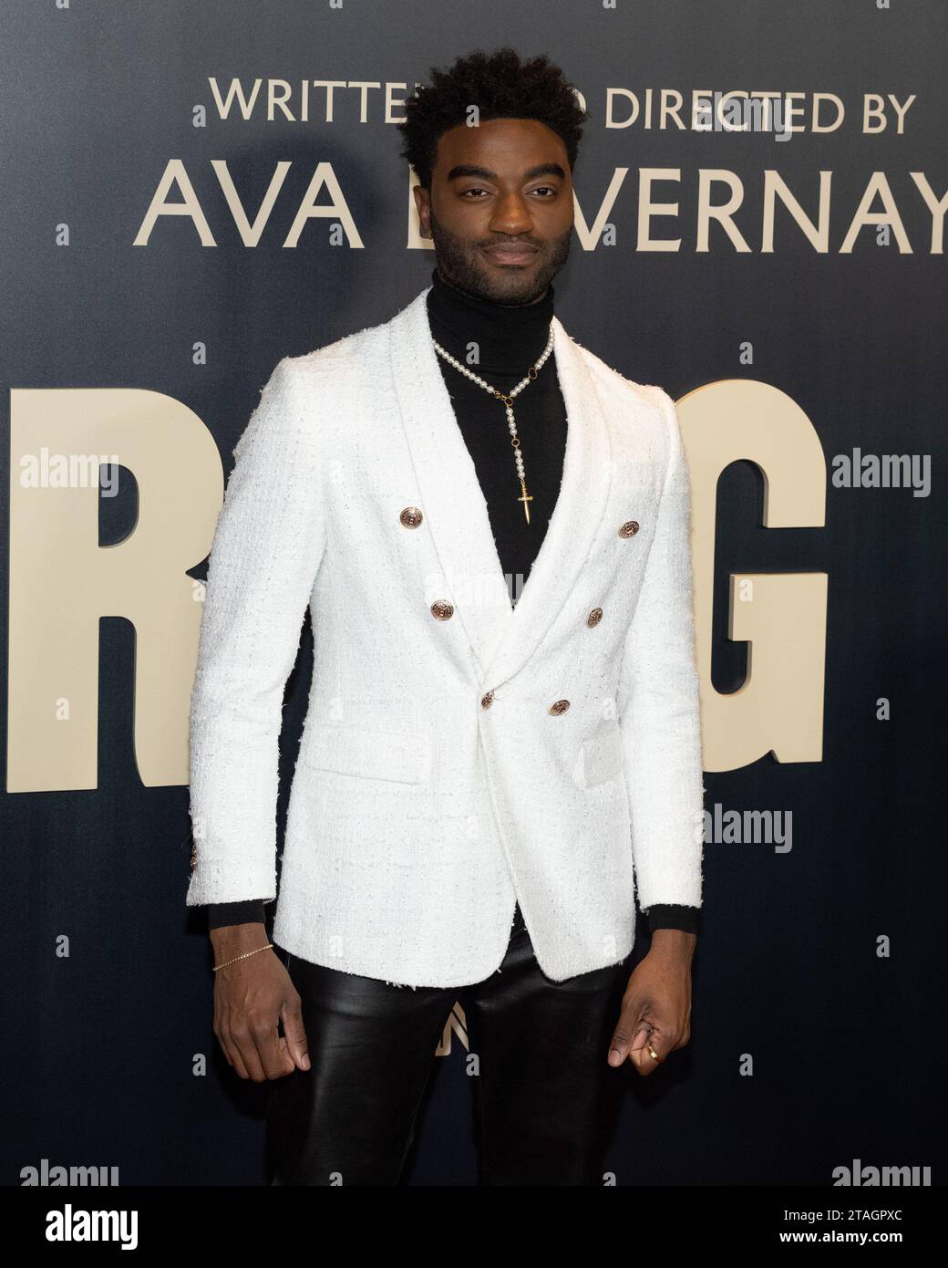 New York, USA. 30th Nov, 2023. Jelani Alladin attends the New York ...