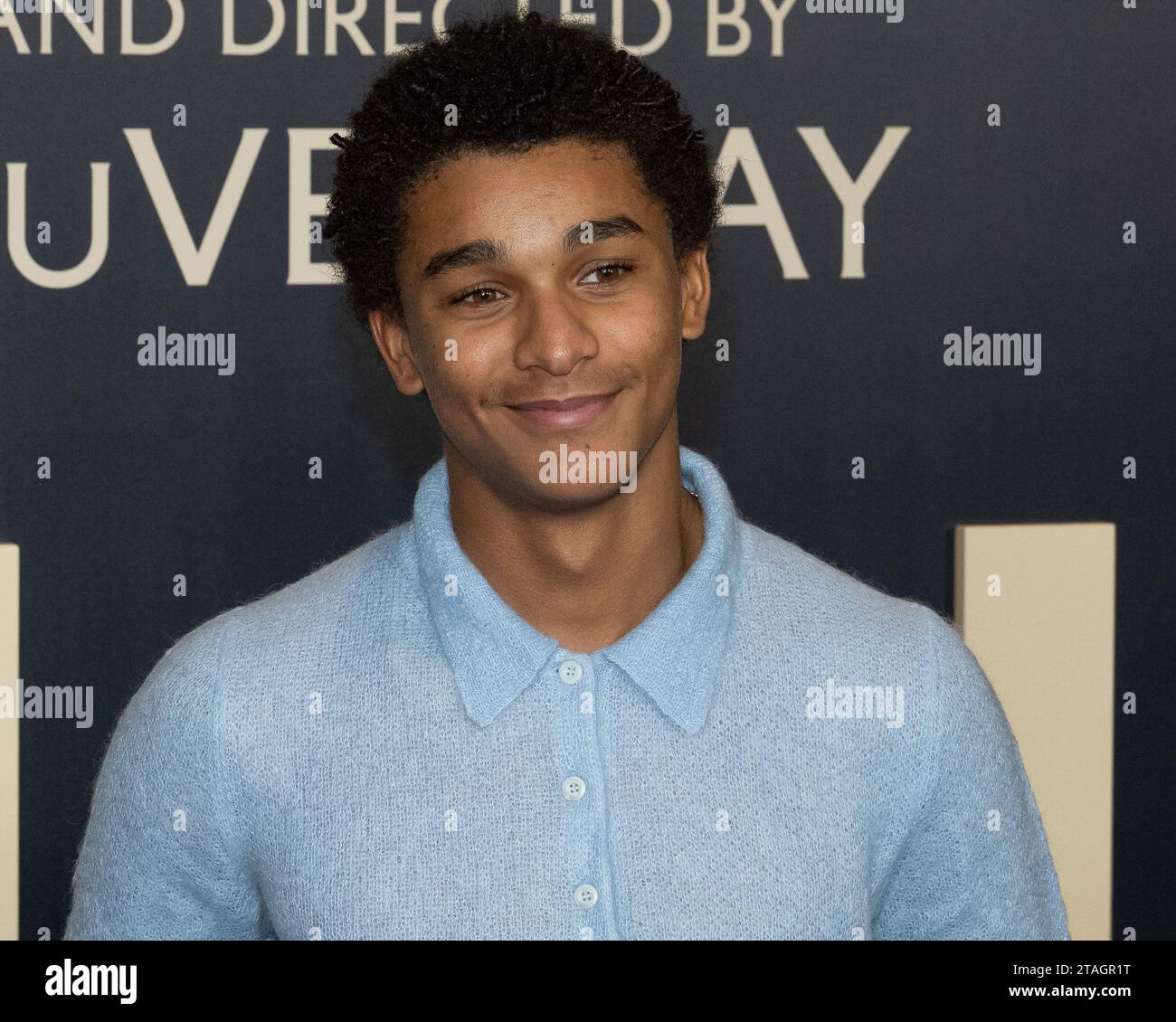 New York, USA. 30th Nov, 2023. Jaden Michael attends the New York ...