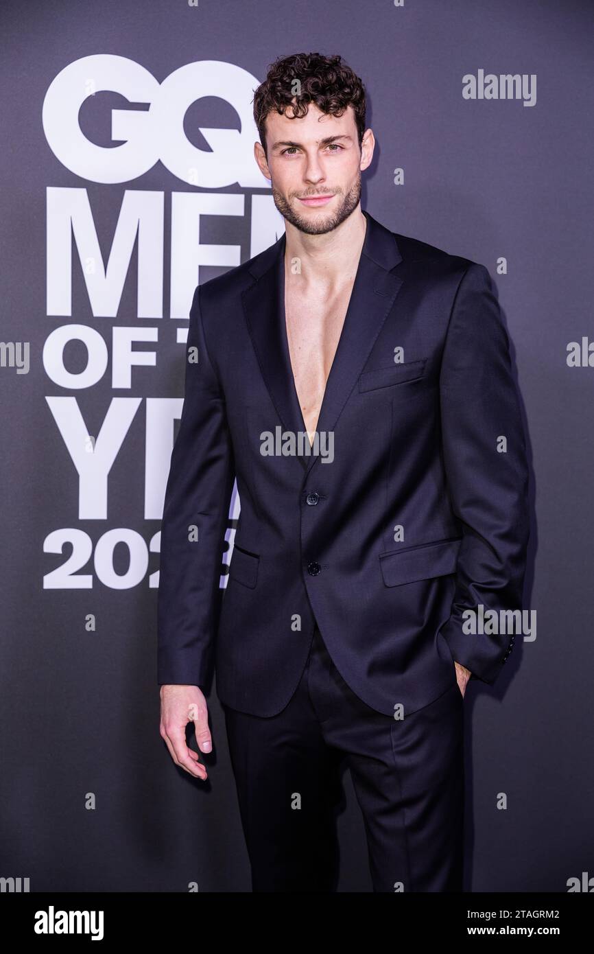 Berlin, Germany. 30th Nov, 2023. Dennis Boeer, model, attends the 25th ...