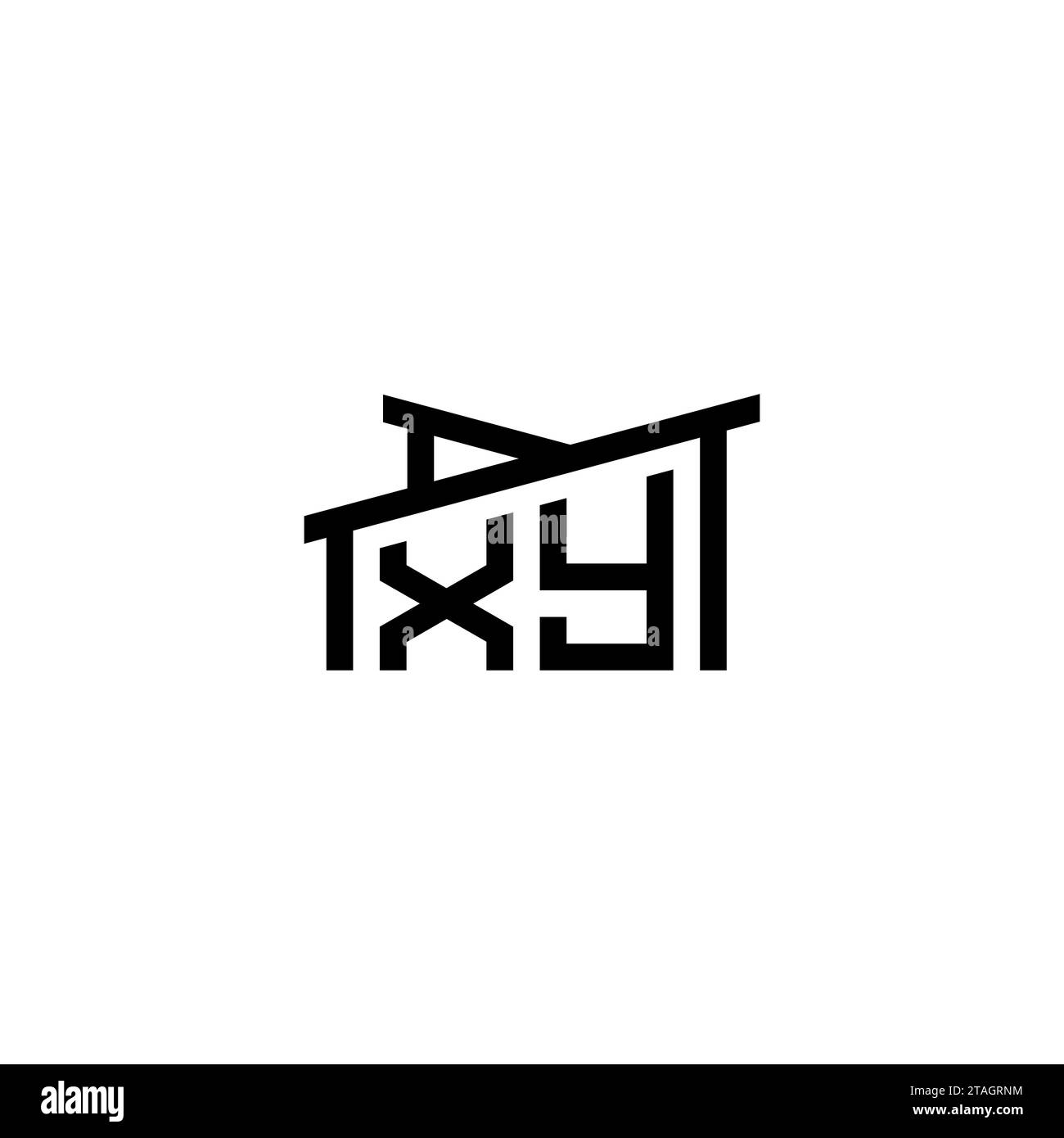 XY Initial Letter in Real Estate Logo concept.eps XY Initial Letter in ...