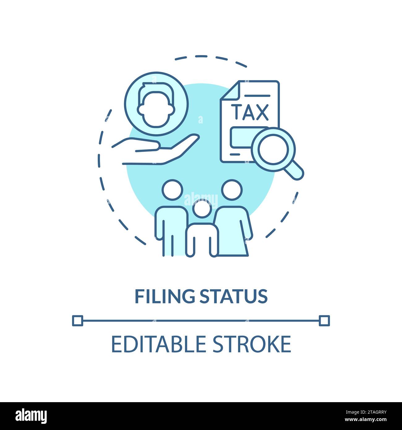 Income tax return filing Stock Vector Images - Alamy