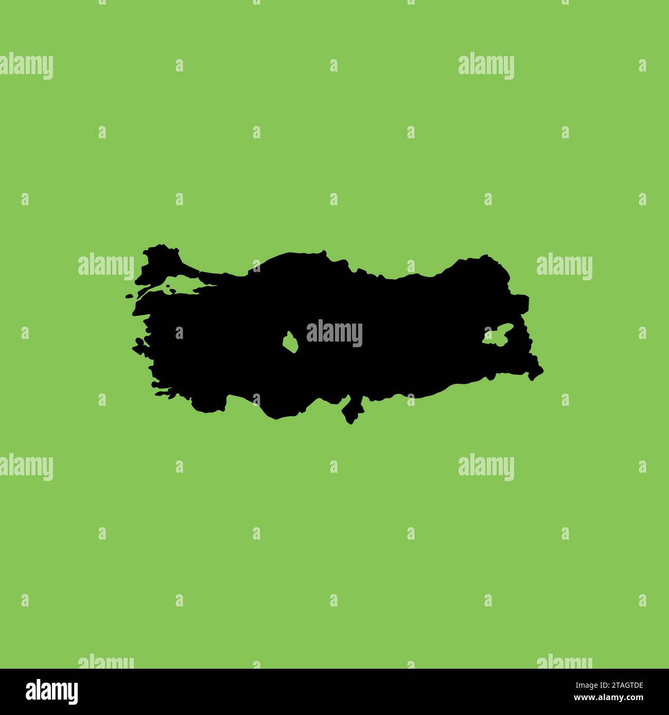 Vector of Turkey. Flat style Stock Vector Image & Art - Alamy