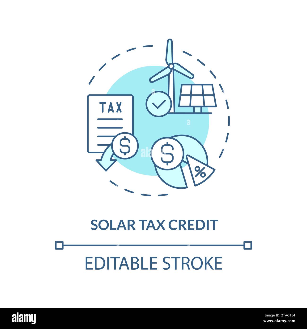 Energy tax credit Stock Vector Images - Alamy