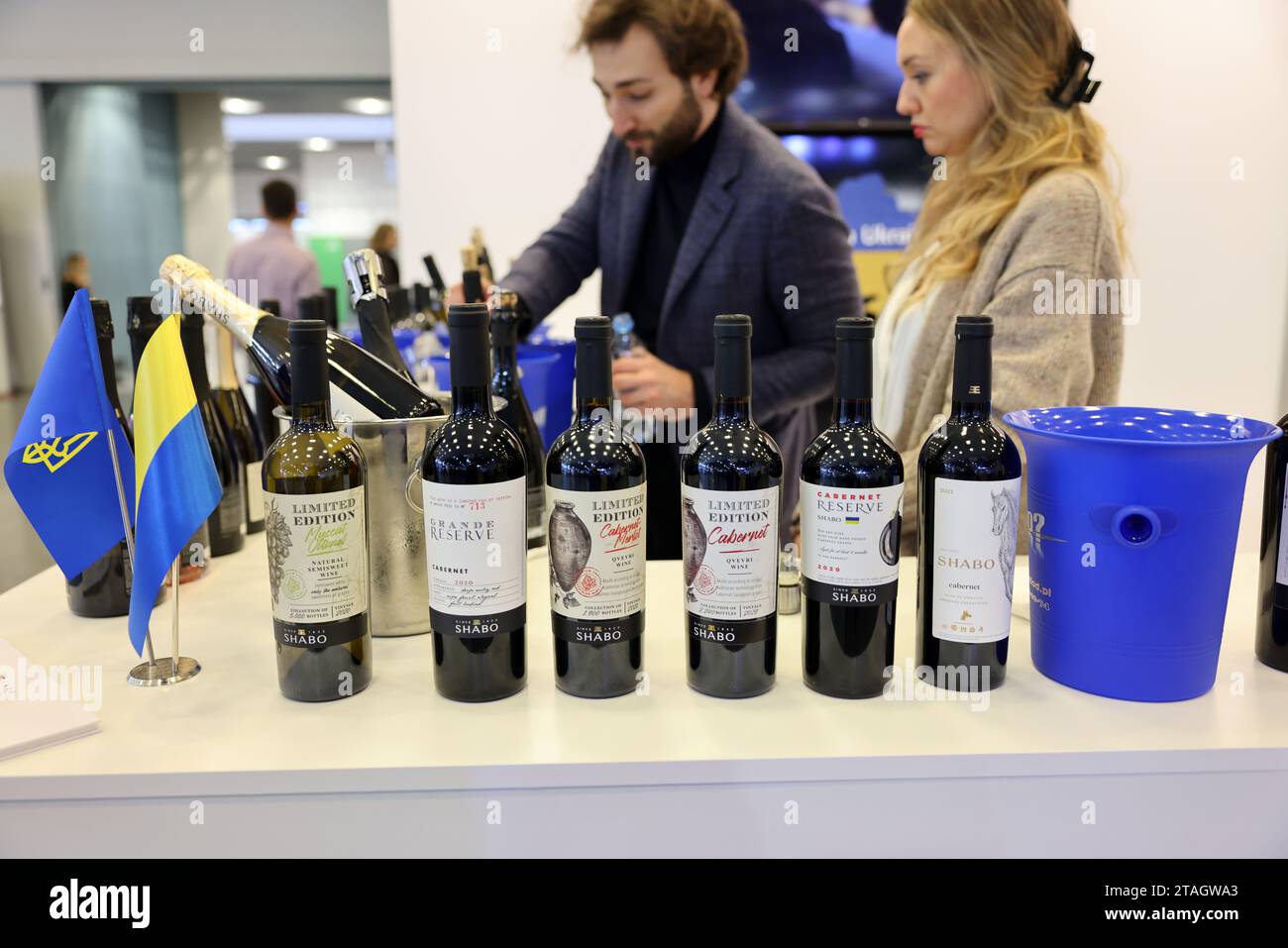 Cracow, Poland - November 17, 2022: International Wine Trade Fair ...